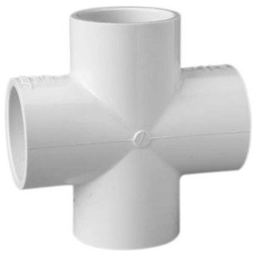3/4 Inch PVC 4-Way Cross – Cultivate Supply